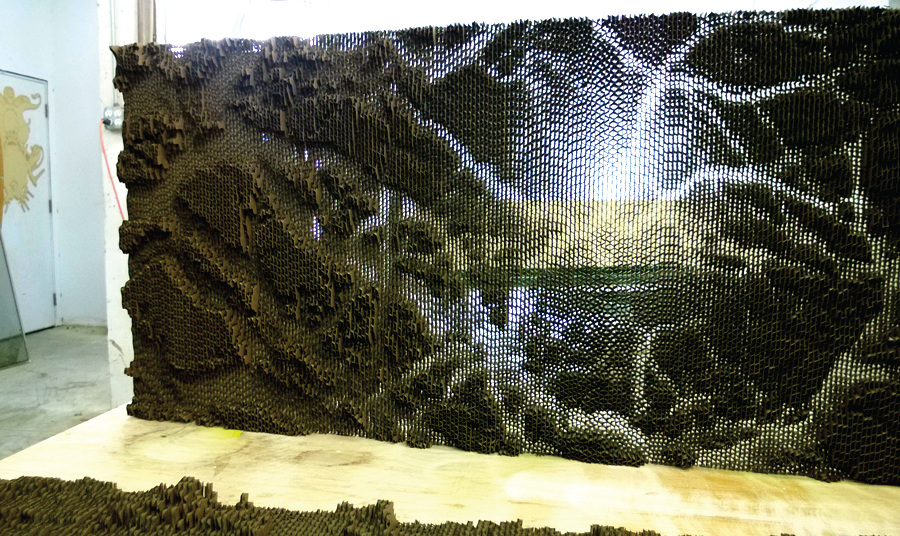 Tree shadow casting - machinehistories